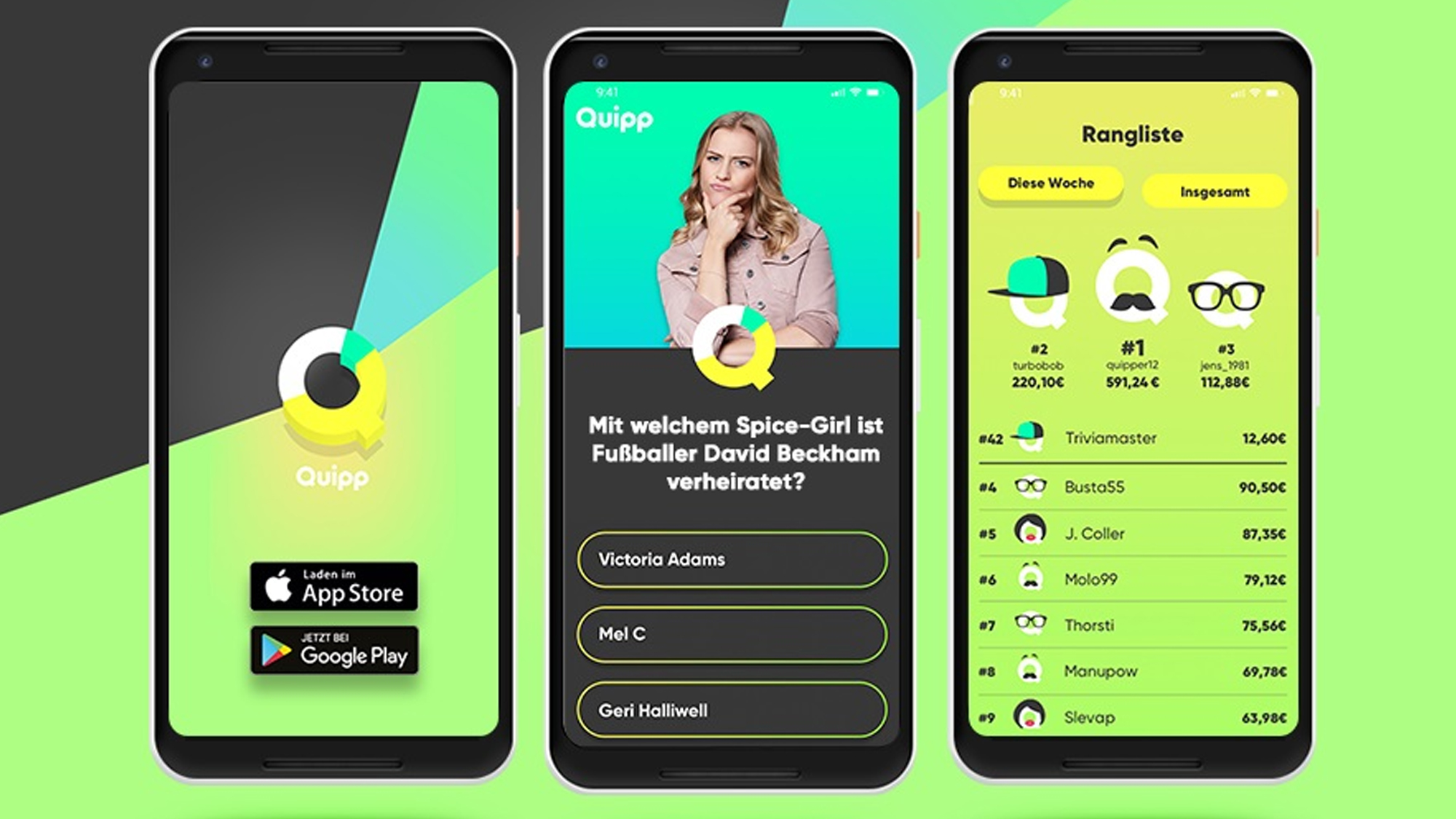 Quipp: Neue App lässt TV-Seher auf der Couch bei Quiz-Fragen mitraten