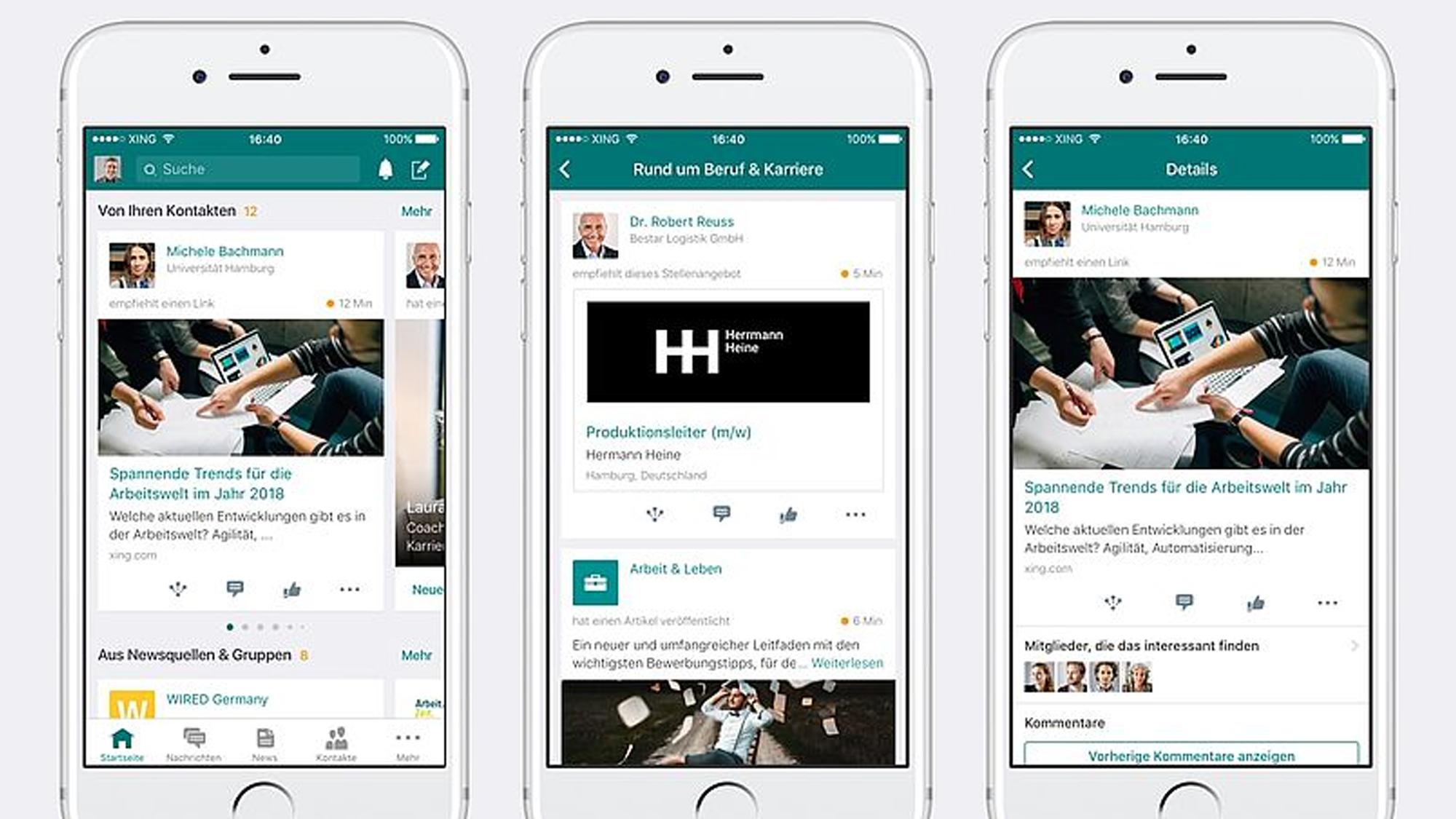 Wir verlosen 10 Gutscheine für 3 Monate kostenloses XING Premium