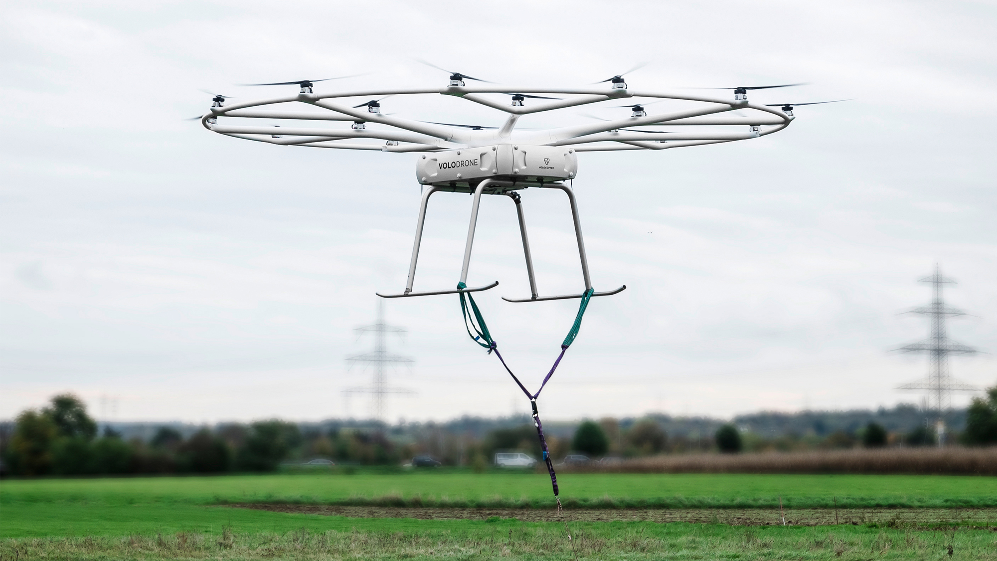 VoloDrone: Diese Drohne kann 200 Kilo tragen