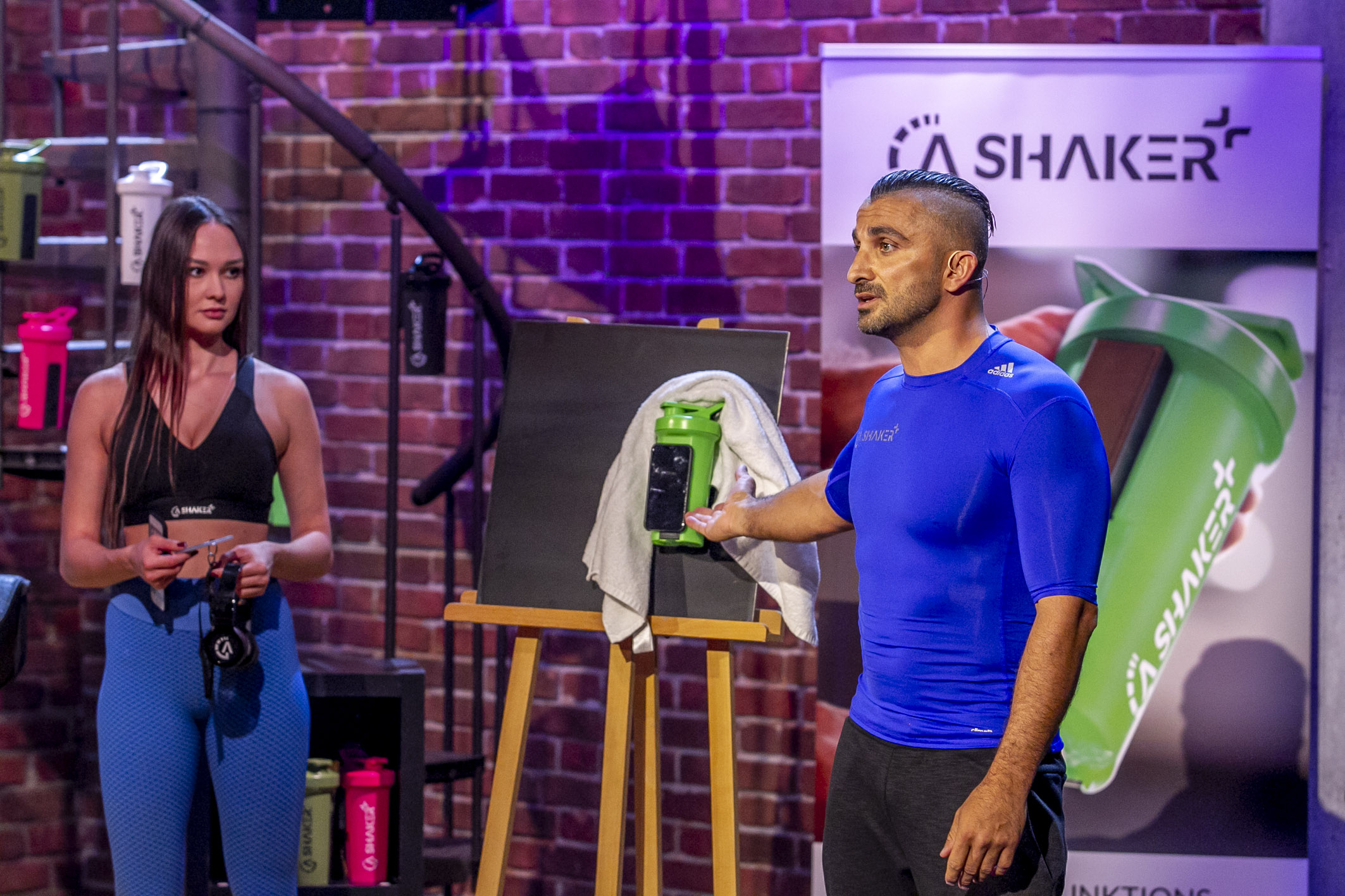 GA Shaker: Eine Sportflasche mit Zusatzfunktionen