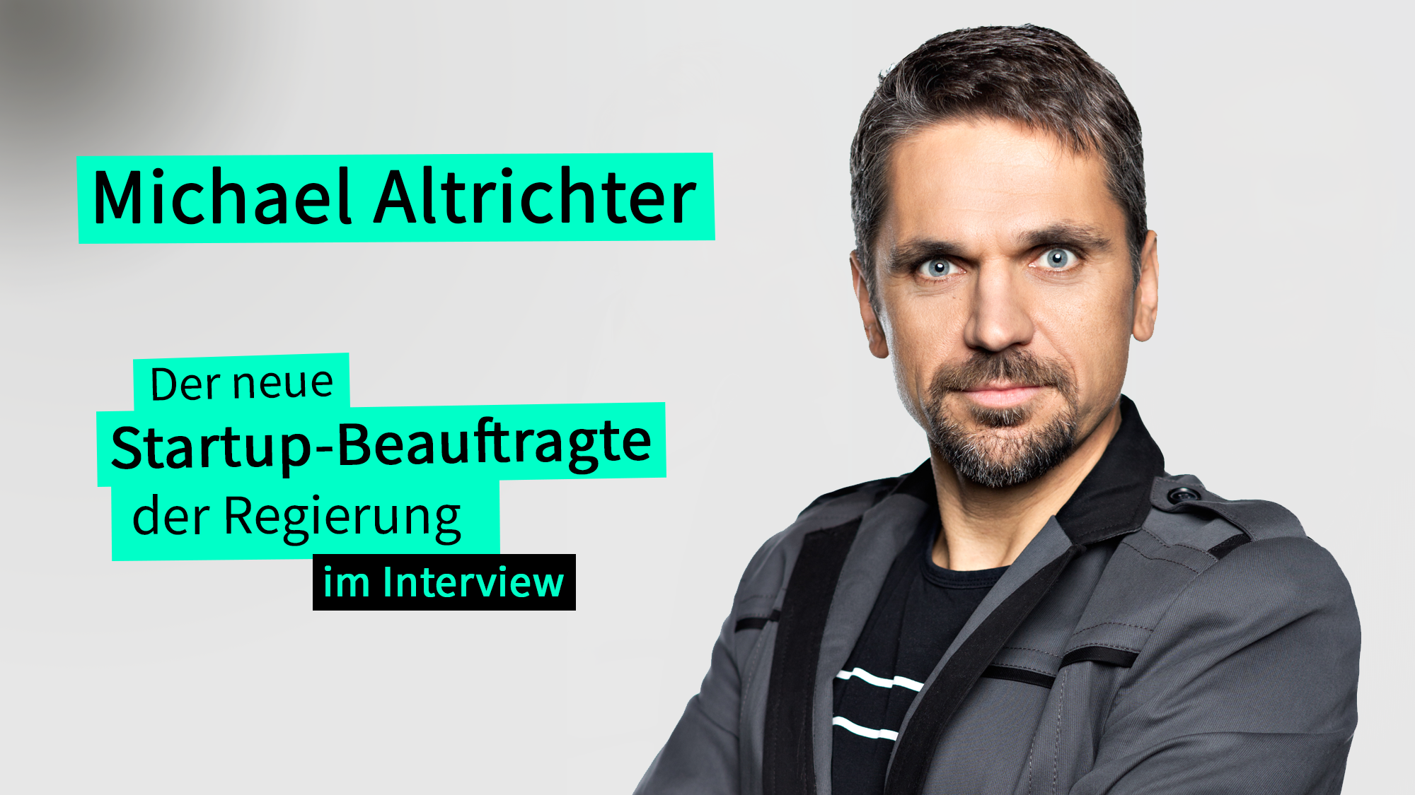 Michael Altrichter: "Wir wollen den VC-Fonds in vier bis sechs Wochen ...