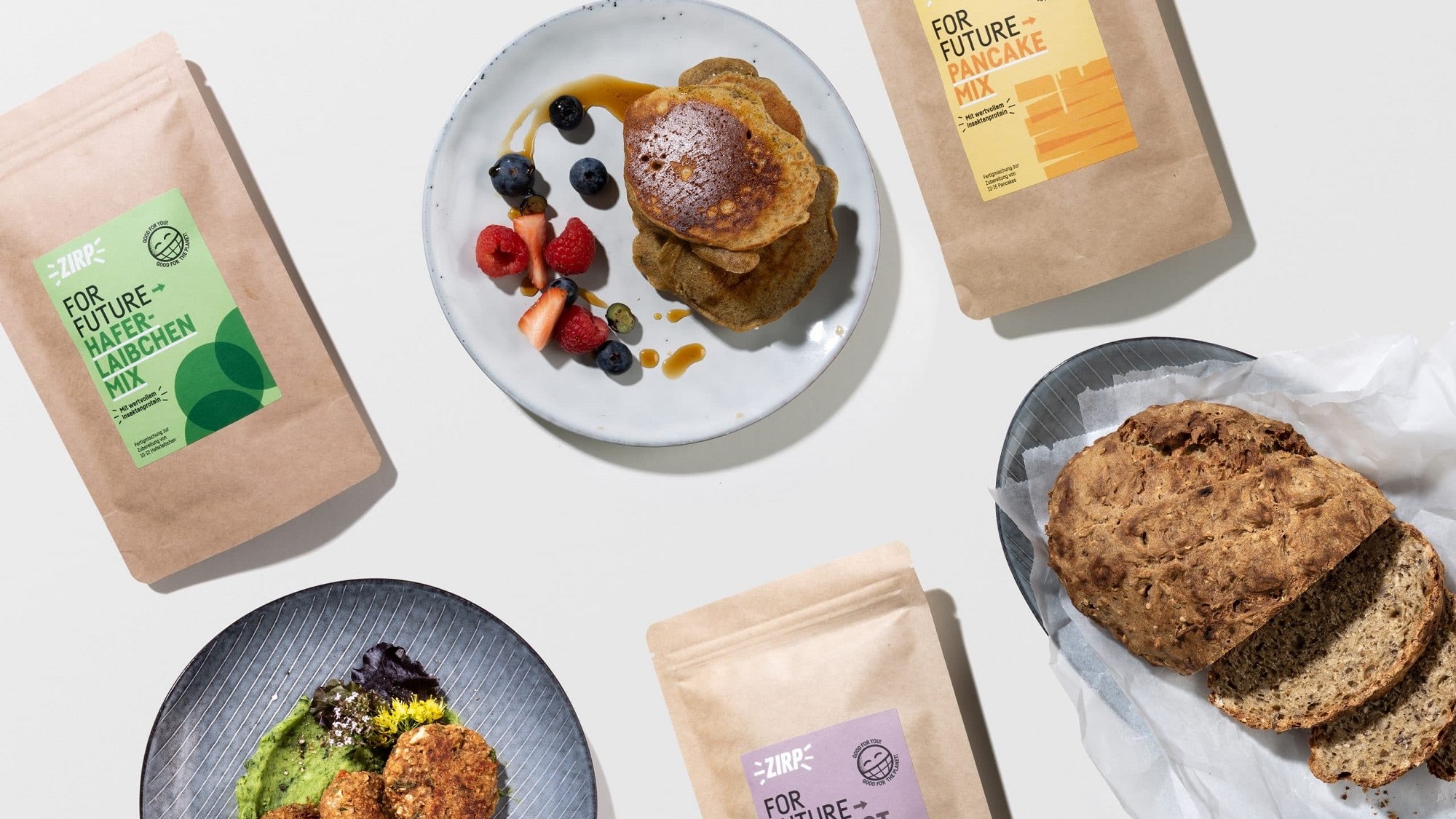 Zirp Insects: Fertigmischungen mit Insektenproteinen für den heimischen ...