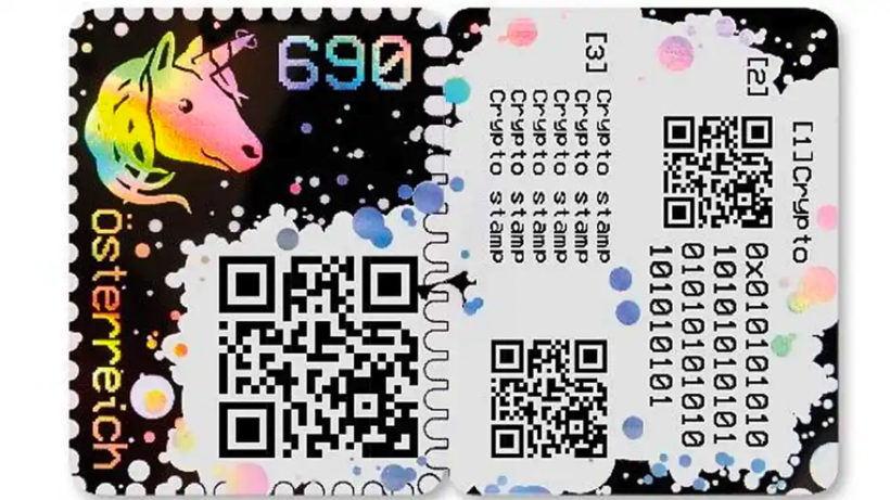The World's First Blockchain Postage Stamp Is Here