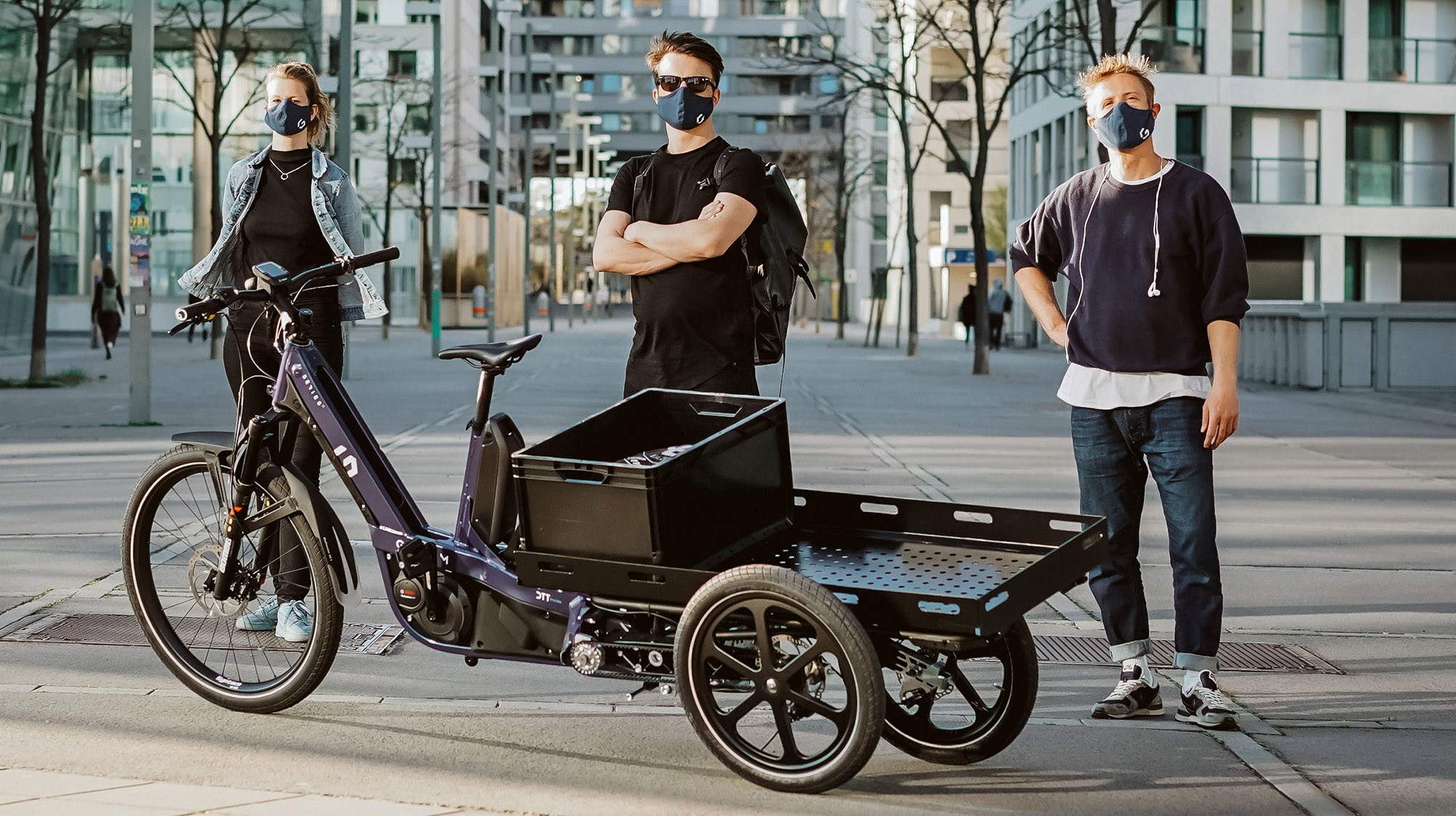 WKO Klimaheld:innen und Gleam Bikes: E-Bikes so geräumig wie ein Auto