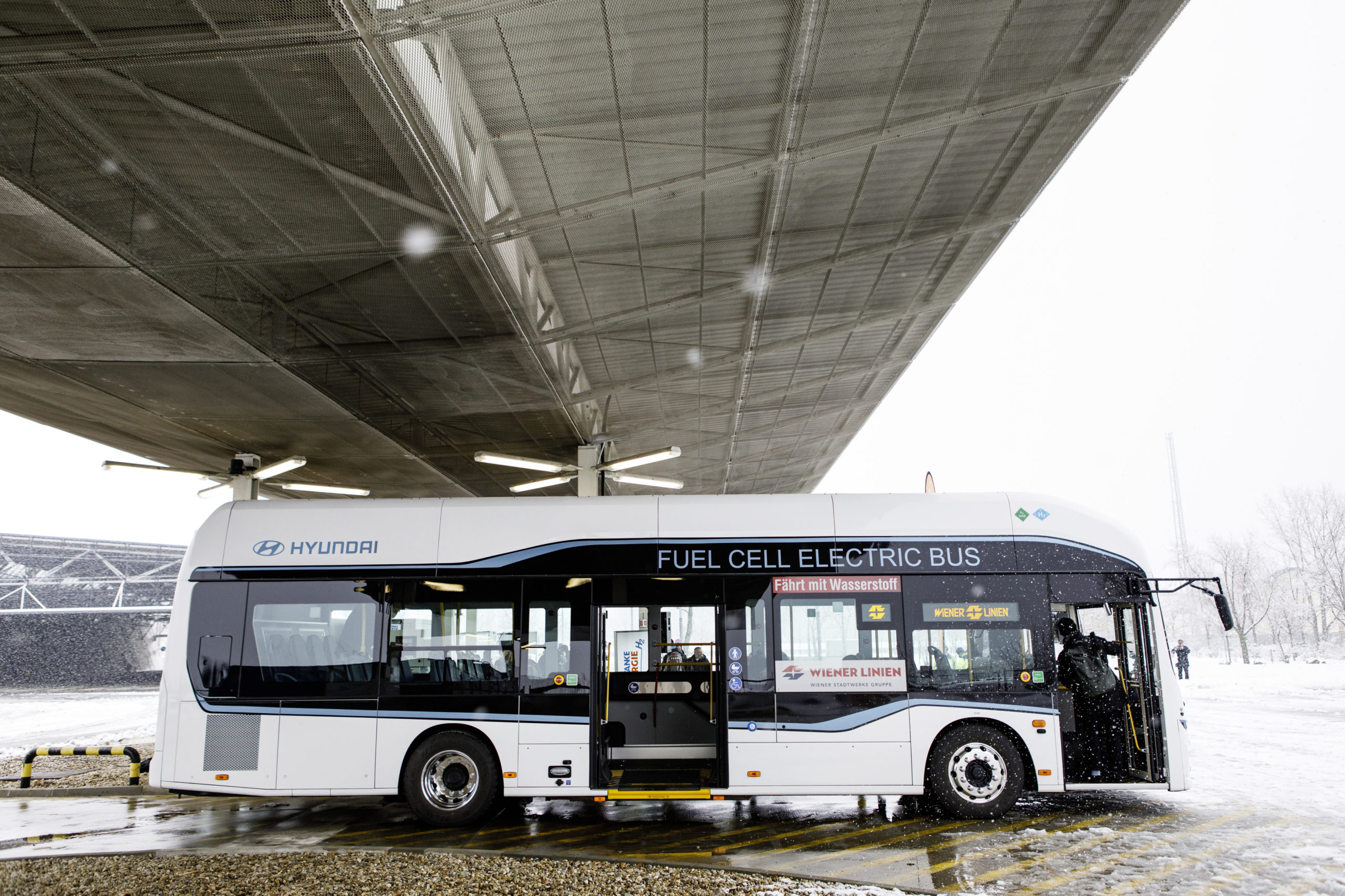 H2-Bus: Ab Jänner 2022 ist Wiens erster Wasserstoff-Bus unterwegs