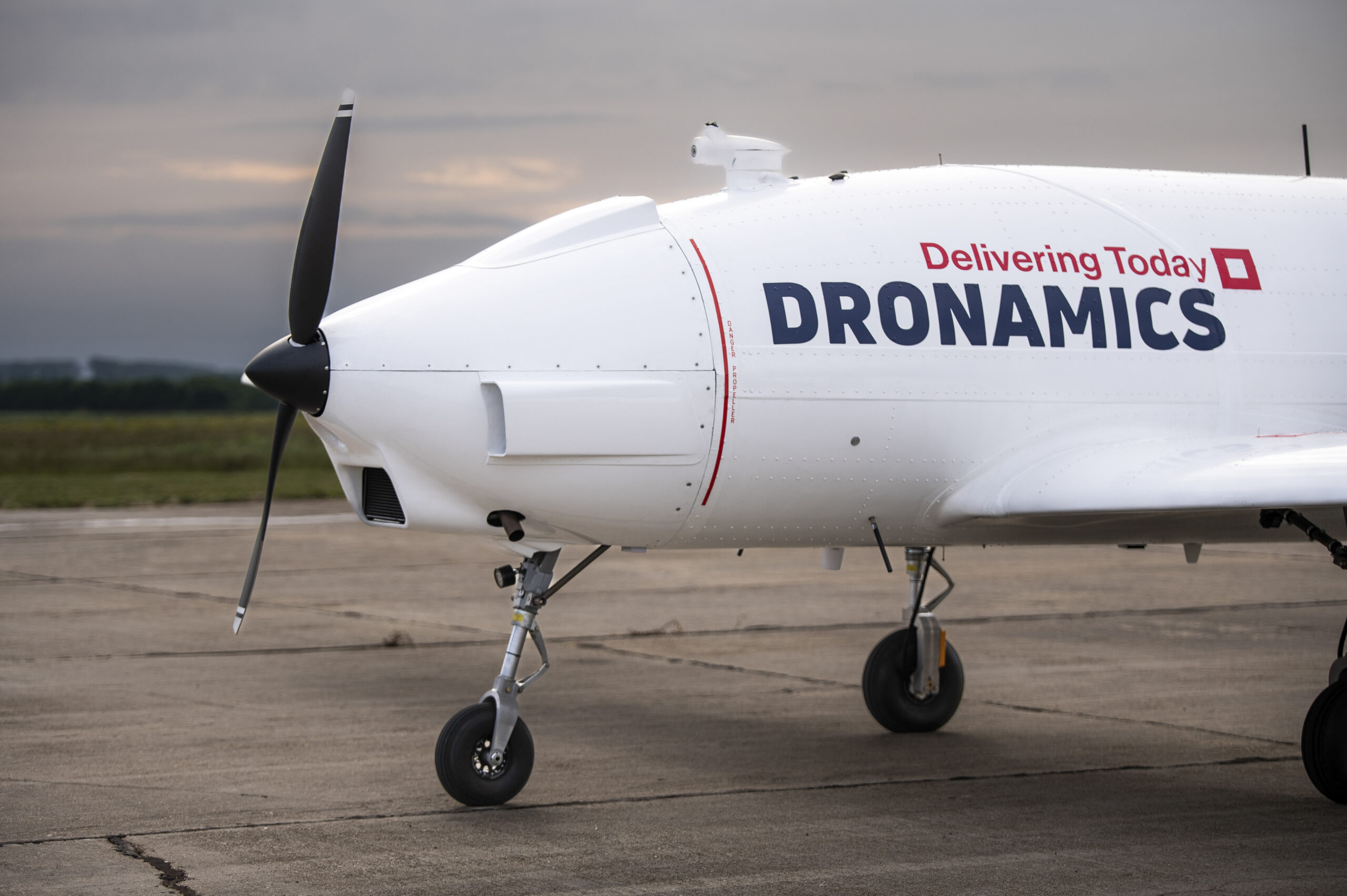 Cargo star Dronamics is raising €2M in a Pre-Series A SAFE round