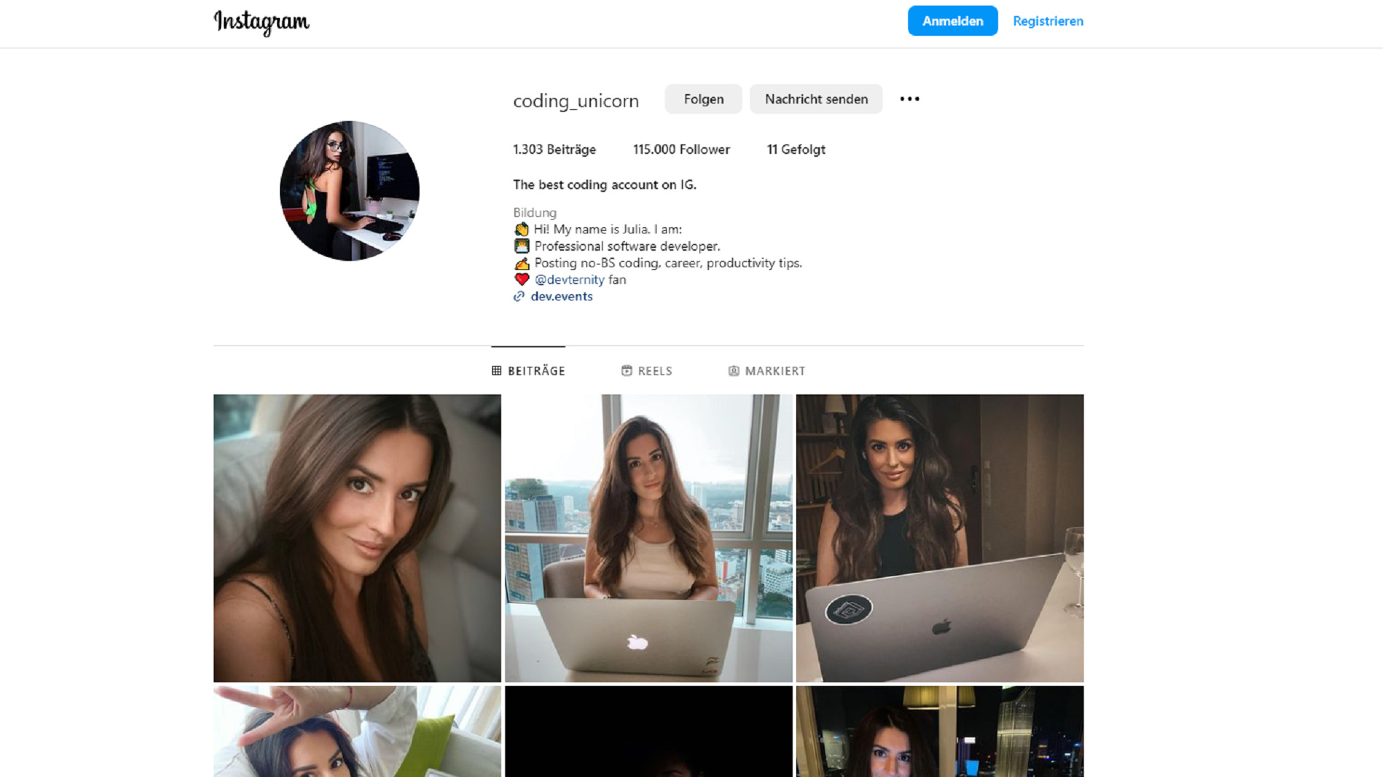 DevTernity: Kritik an Fake-Profilen zu weiblichen Speakern bei Tech-Event