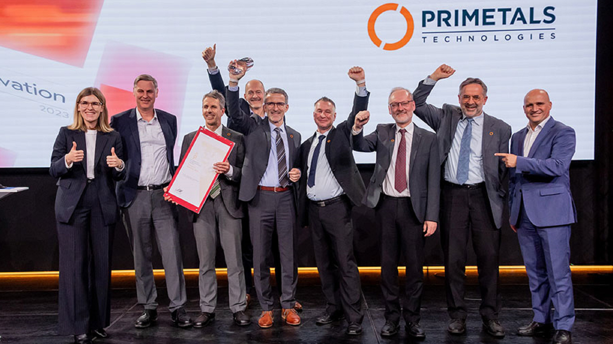 Primetals Technologies: Staatspreis Innovation 2023 für grüne Stahlerzeugung