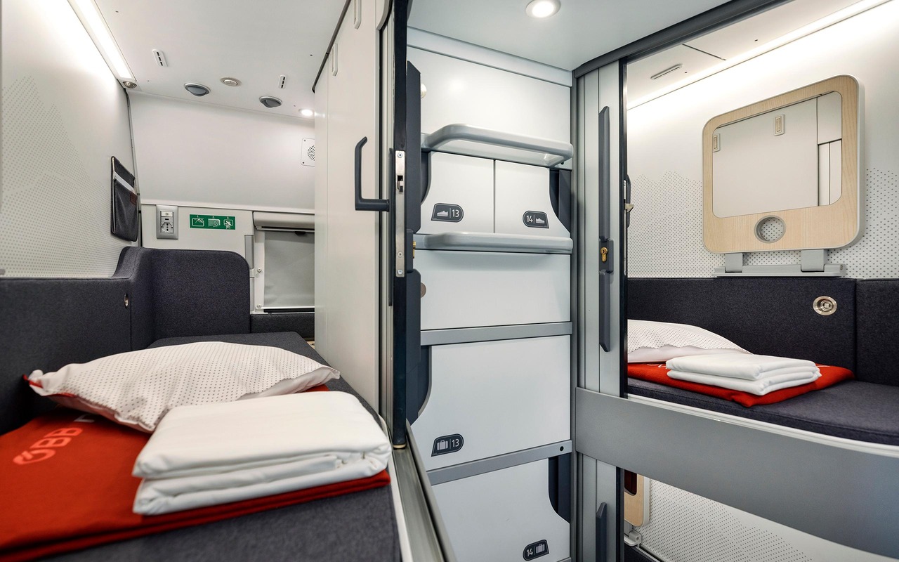 ÖBB: Auf diesen Strecken fahren die neuen Mini Cabins - und so teuer ...