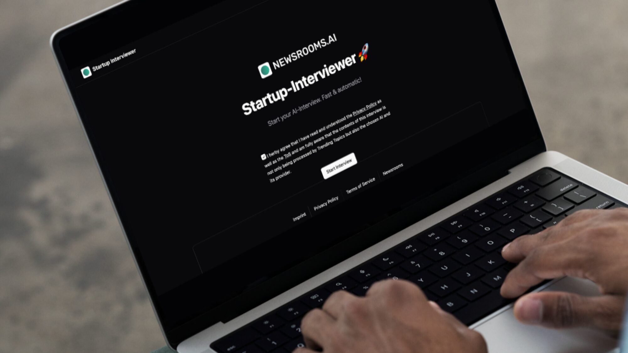Newsrooms.AI zum "Newcomer der Woche" bei AustrianStartups gekürt