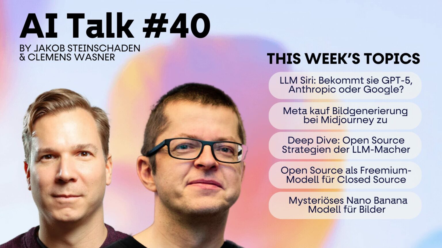 AI Talk 40: Open Source, oder warum AI-Riesen LLMs herschenken