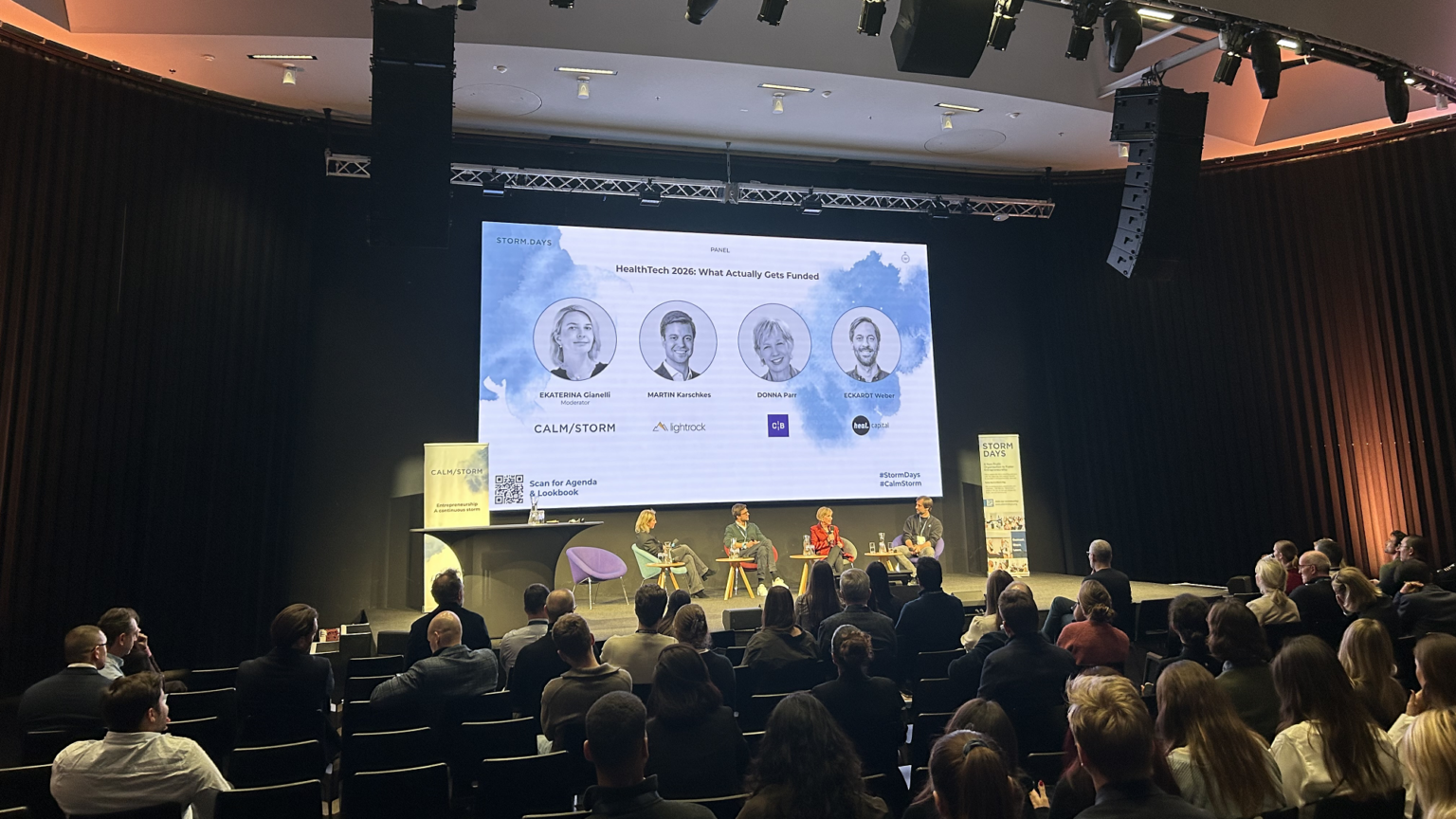 Storm.Days 2026: "Seid euch bewusst, in welcher HealthTech-Liga ihr ...