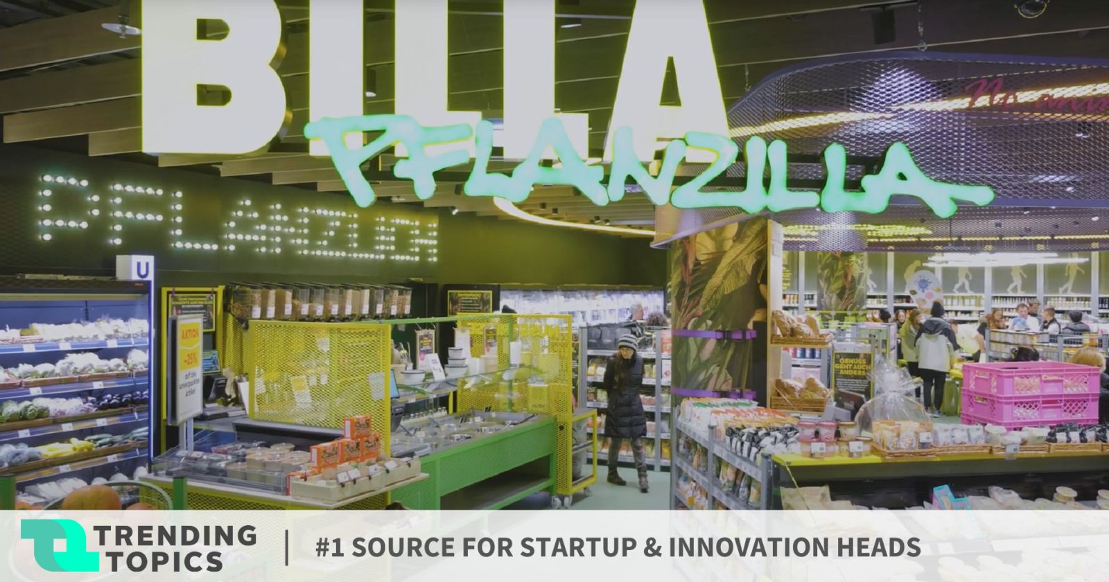 BILLA: PFLANZILLA verkostet pflanzenbasierte Produkte