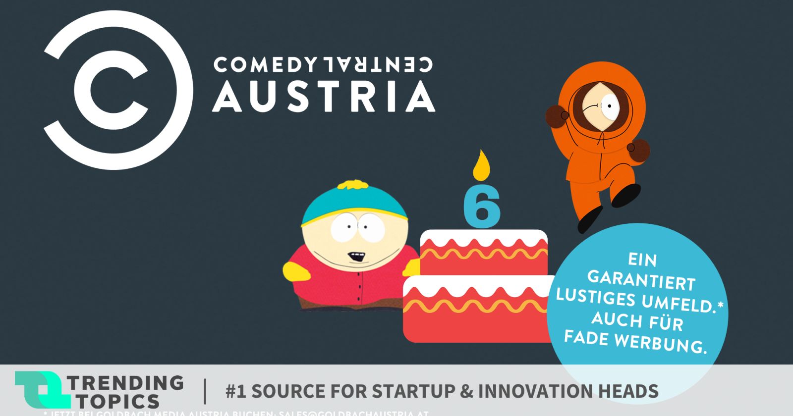 Wer behauptet, Humor sei nicht käuflich? Gekommen, um zu bleiben ...