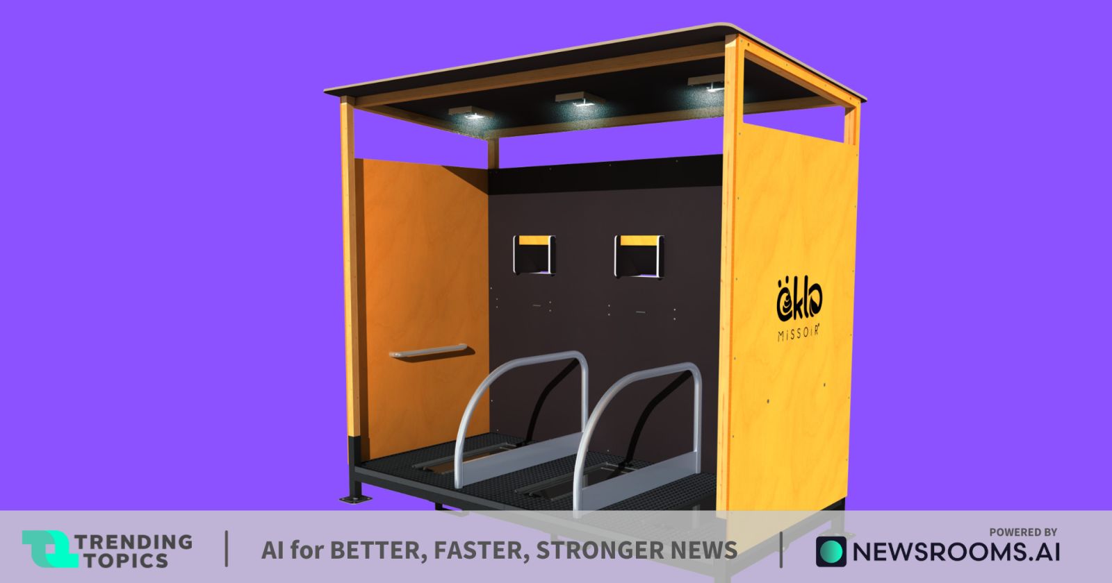 Öklo-Missoir: Erstes Damen-Urinal in Österreich am Wiener Popfest