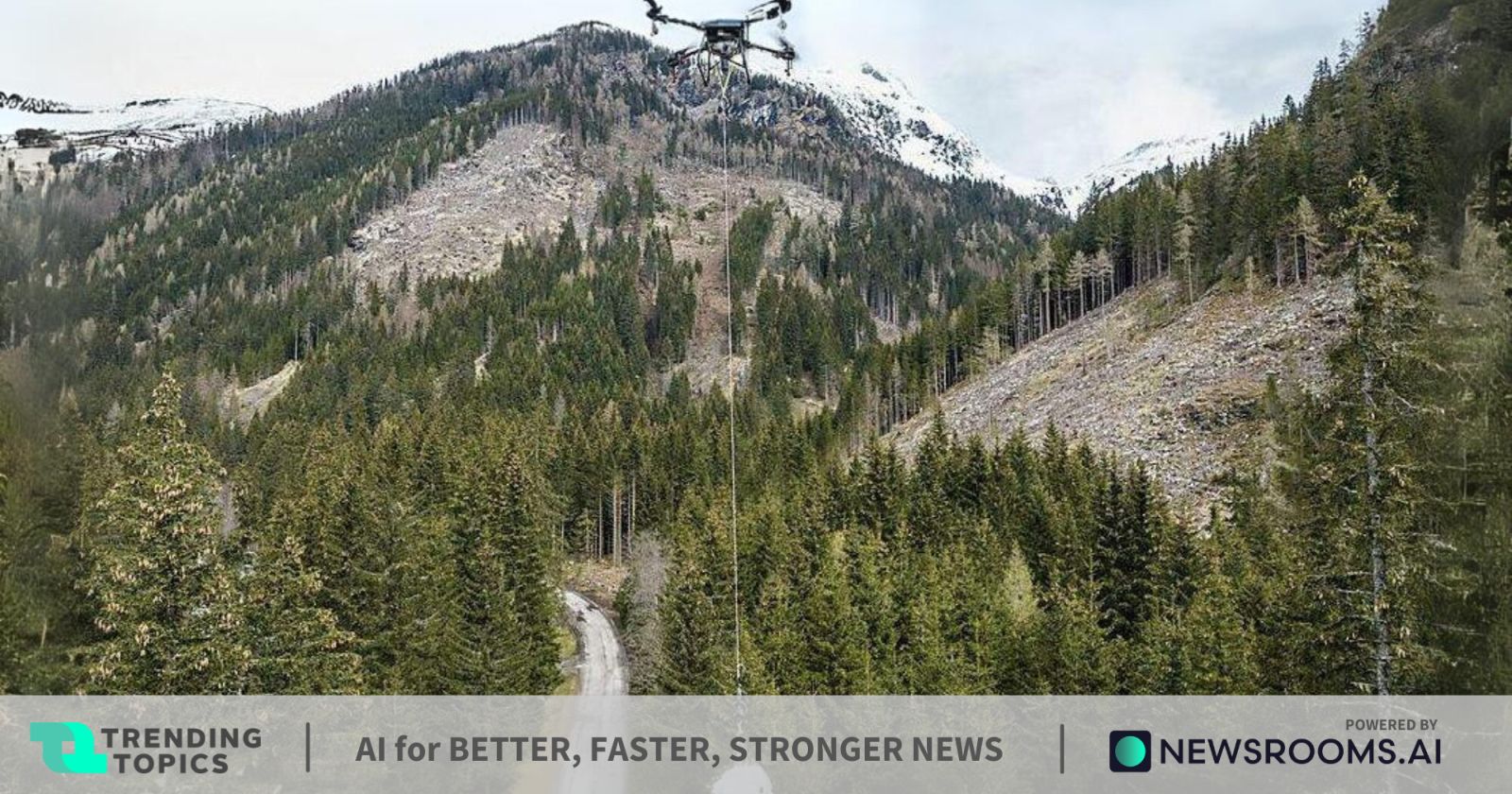 Reforestation in Tyrol with drone pilot project - Breaking Latest News Reforestation in Tyrol with drone pilot project - Breaking Latest News