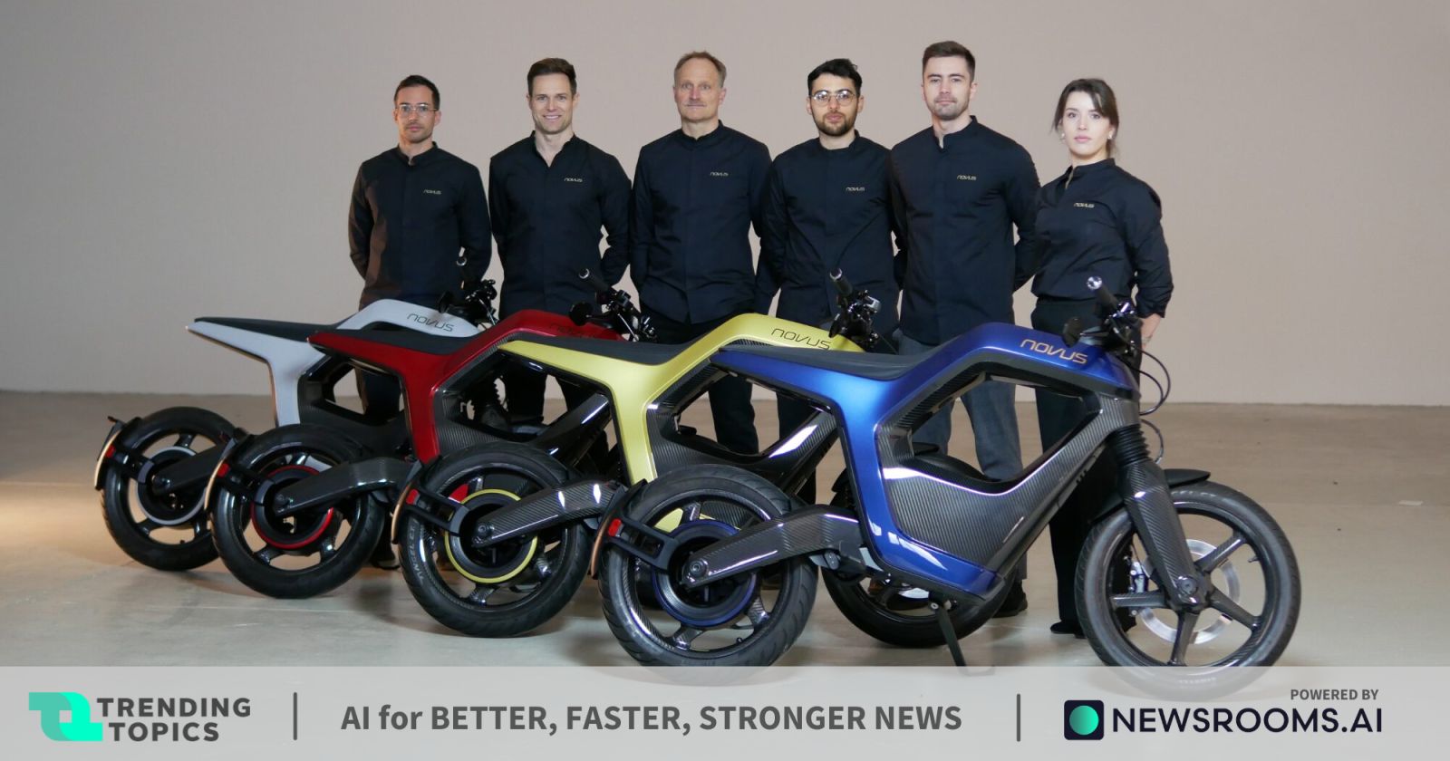 NOVUS: E-Motorrad-Startup schließt Seed-Finanzierungsrunde in ...