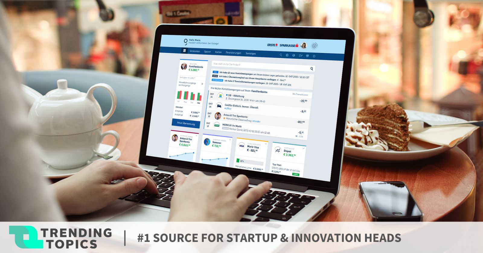 Erste Bank: George kann jetzt auch Konten anderer Banken anzeigen