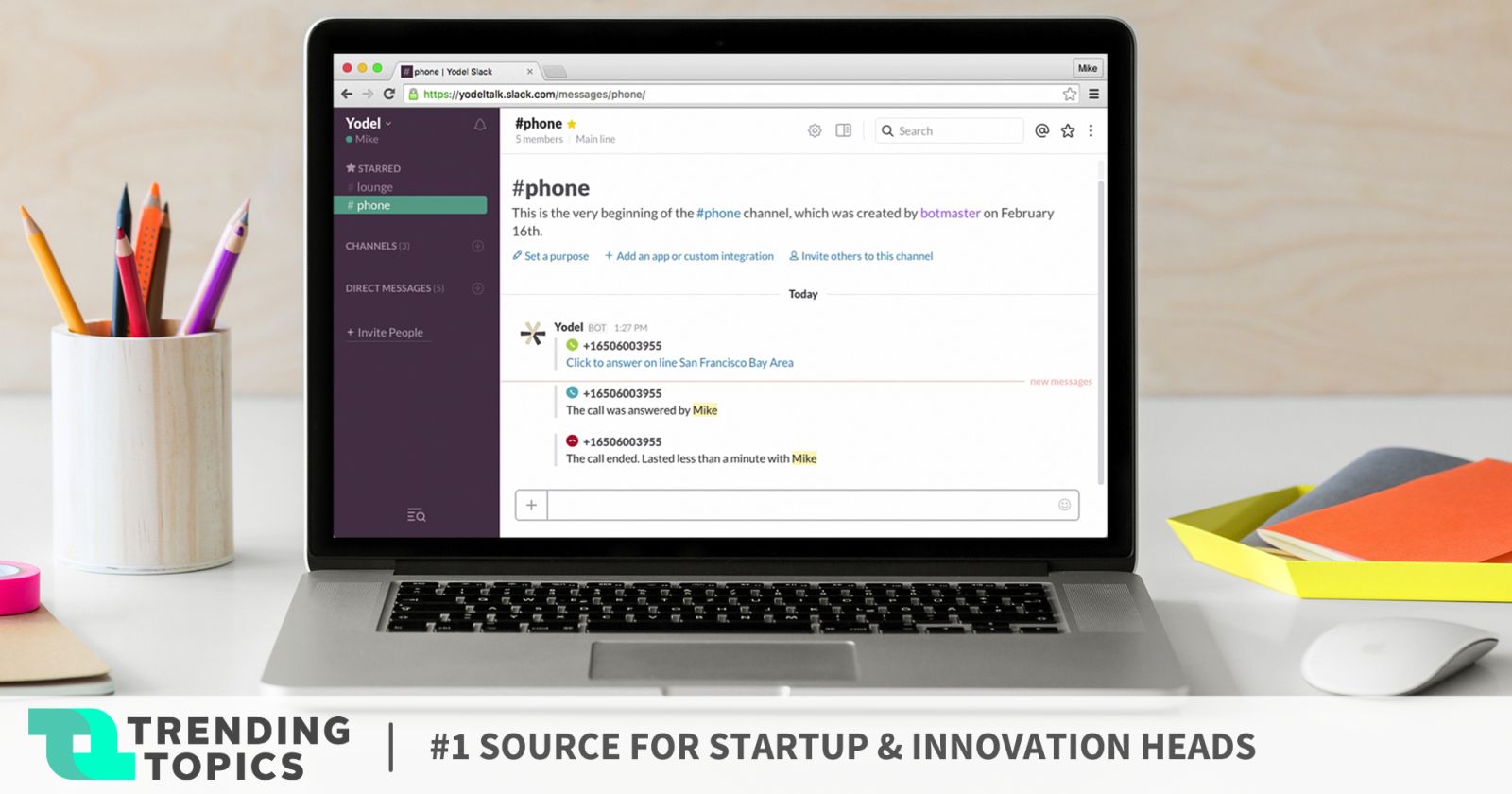 Yodel: Wiener Start-up lässt Slack-Nutzer telefonieren