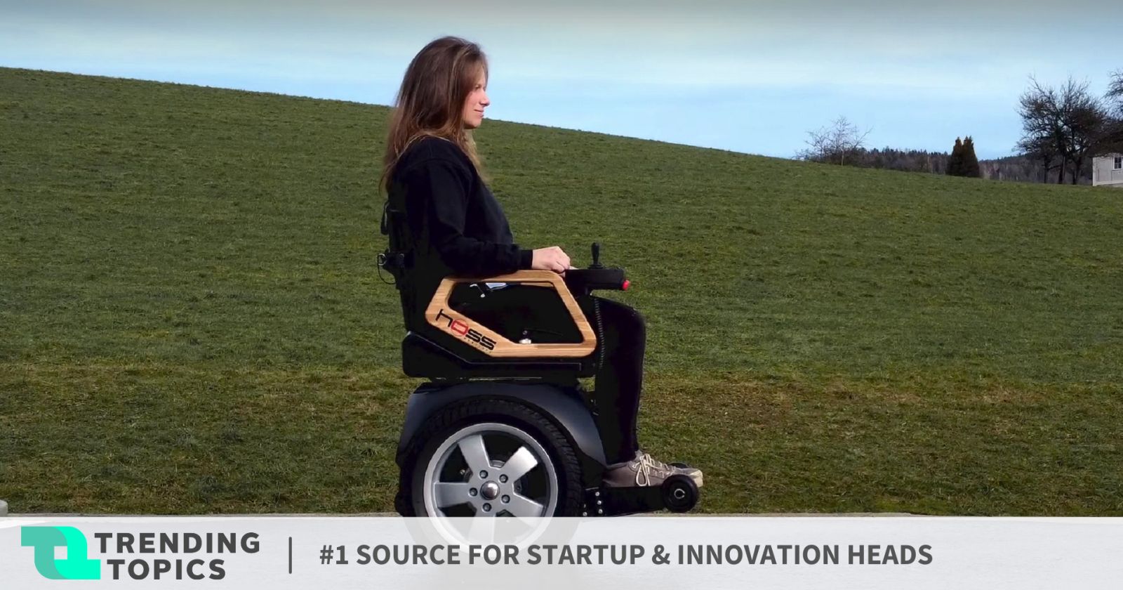 Startup Hoss Mobility bietet zweirädrigen "Segway für Rollstuhlfahrer"