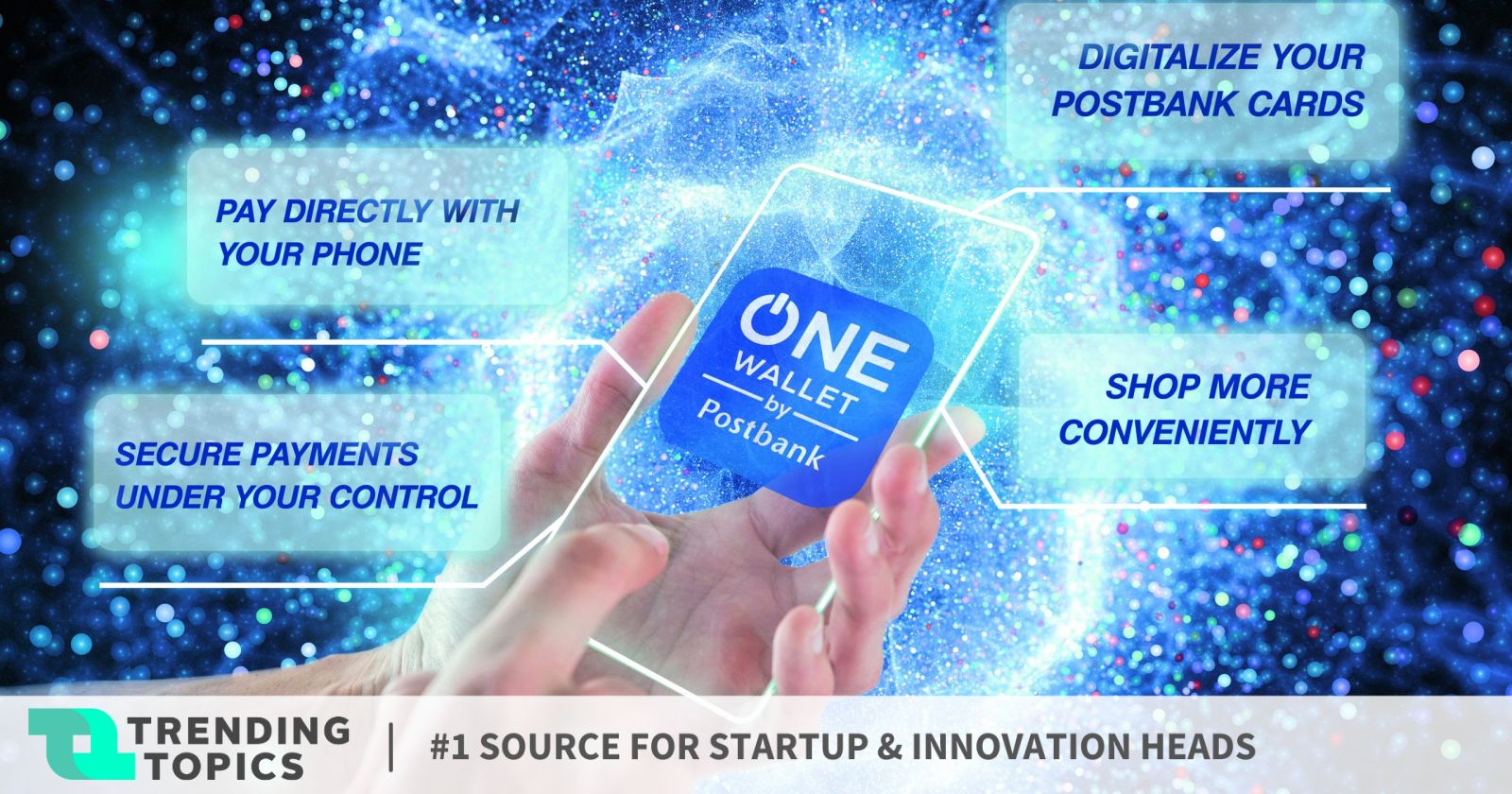 Meet ONE wallet: The last generation mobile wallet by Postbank