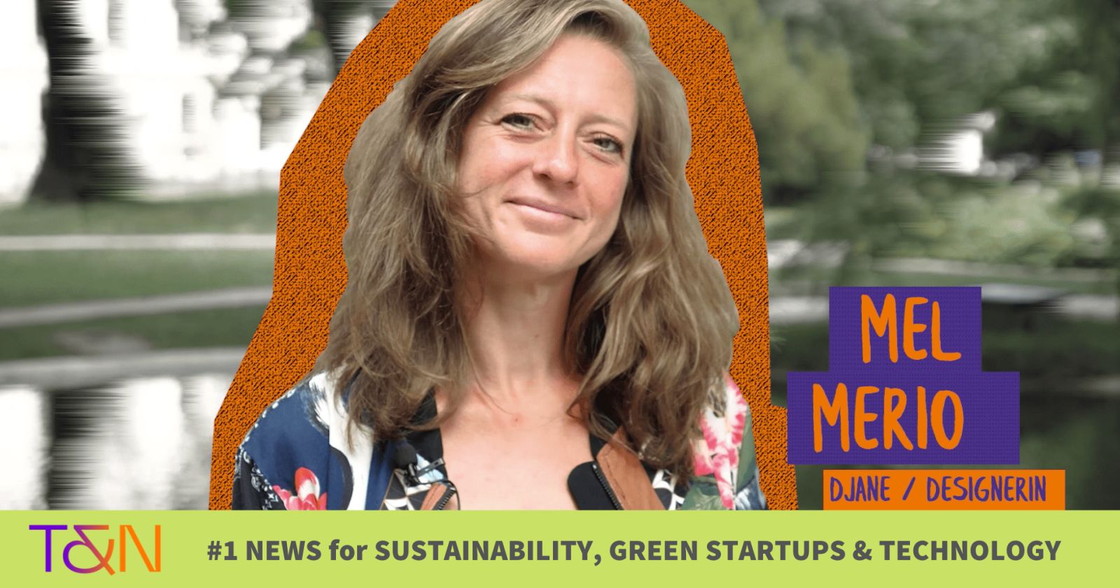 DJane Mel Merio im Klima-Wordrap